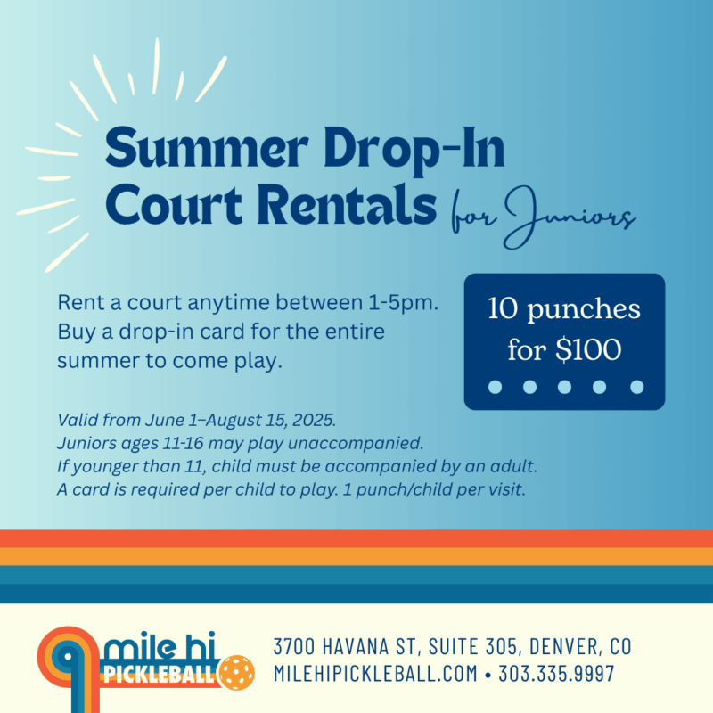 Mile Hi Pickleball • Denver, Colorado